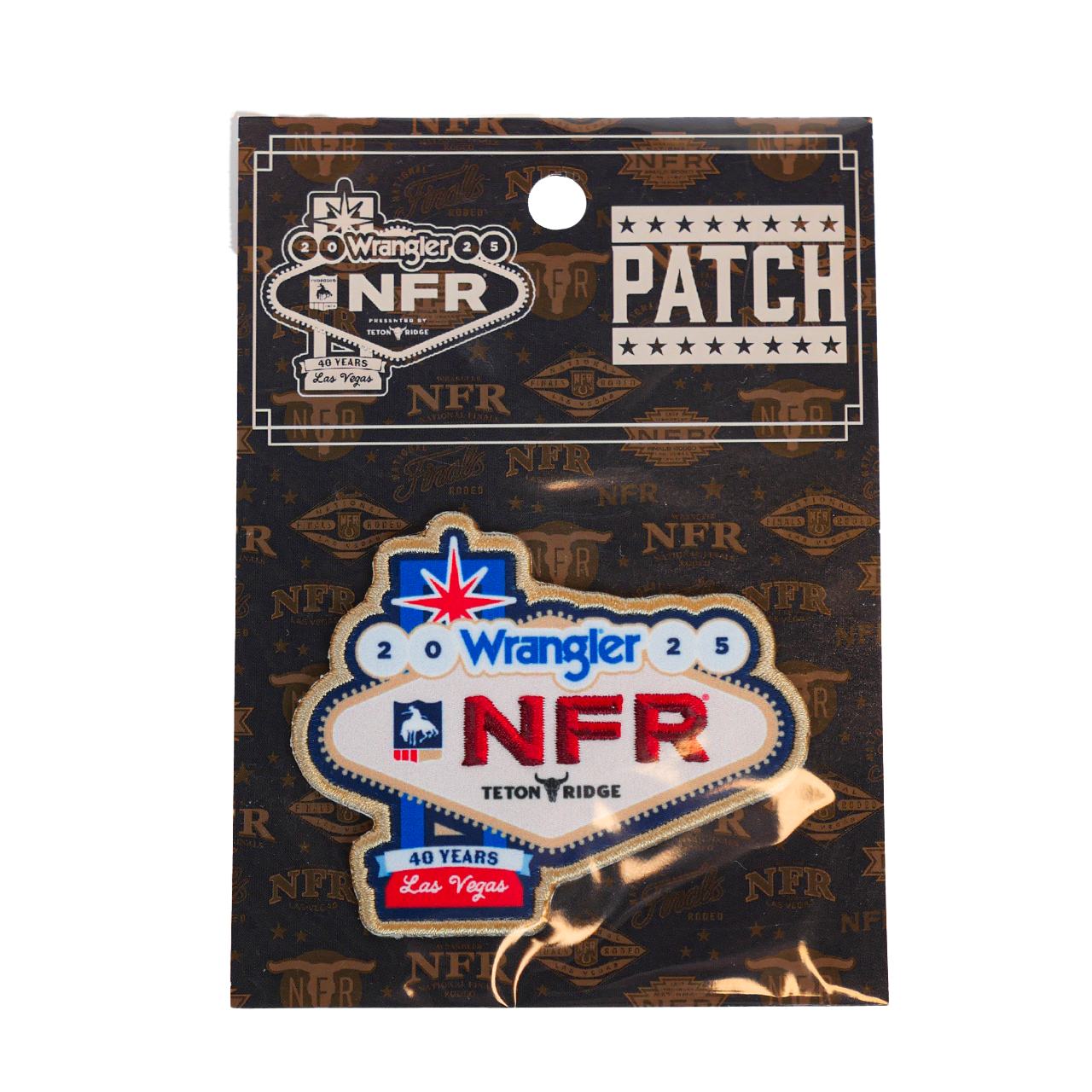 2025 NFR Event Logo Patch – Official NFR Merchandise