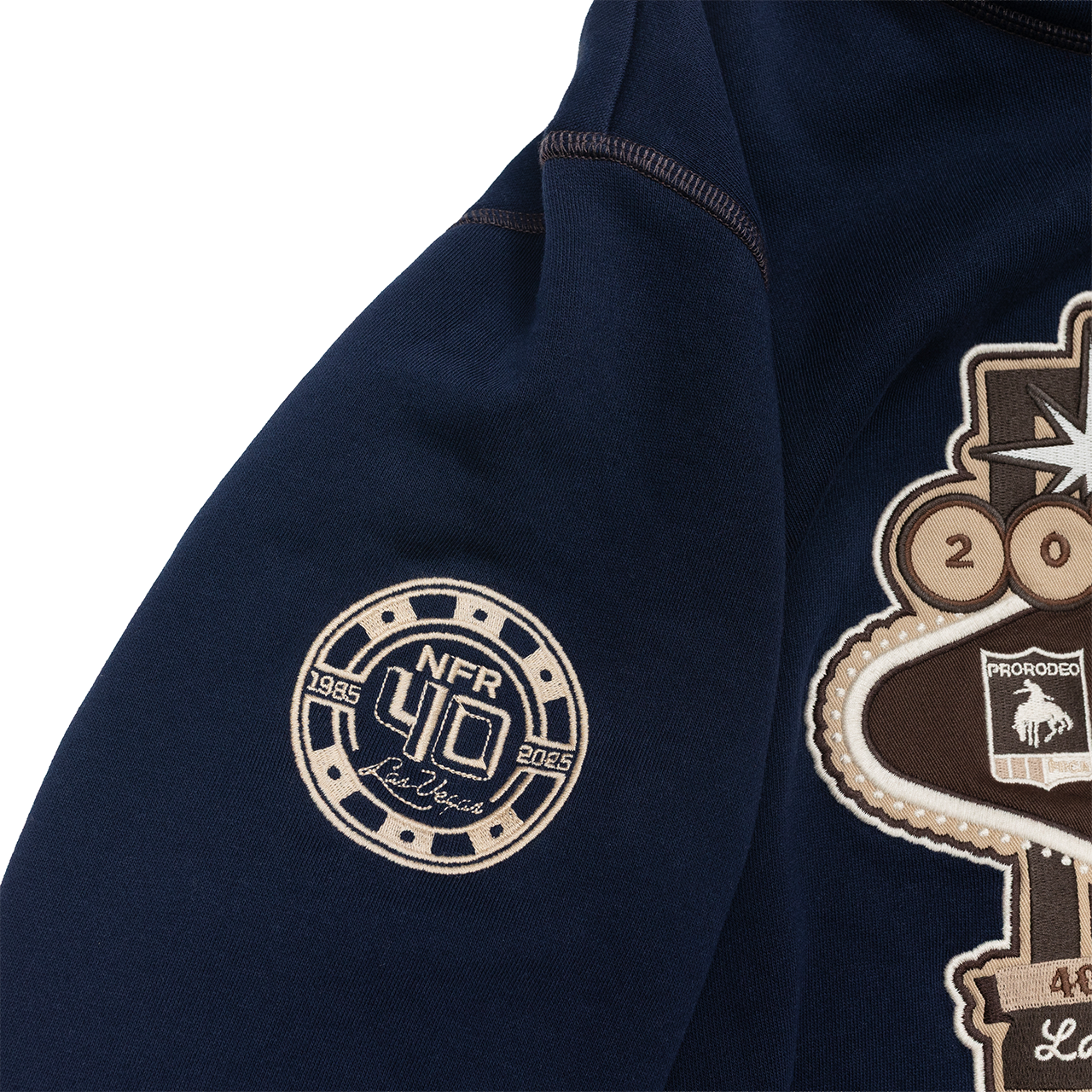 2025 NFR Midnight Logo Hoodie – Official NFR Merchandise