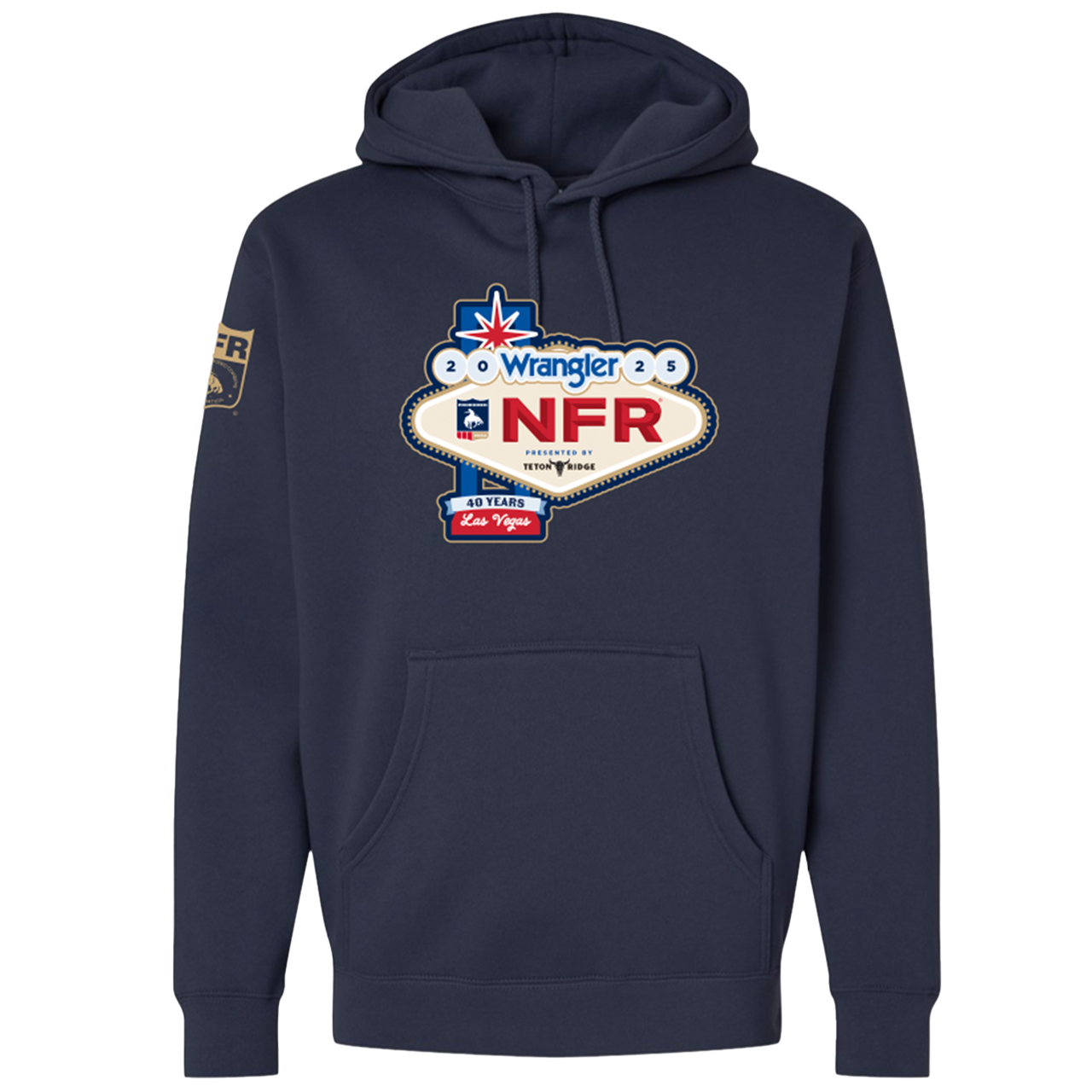 2025 NFR Full Color Logo Hoodie – Official NFR Merchandise
