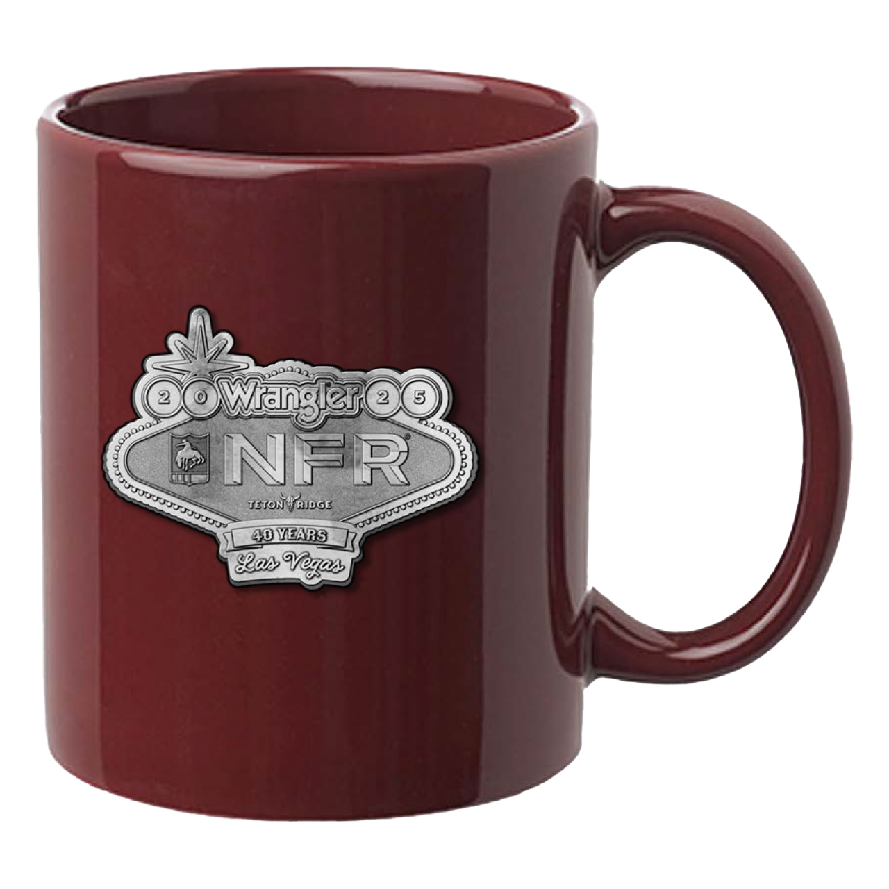 2025 NFR Stamped Medallion Logo Mug – Official NFR Merchandise