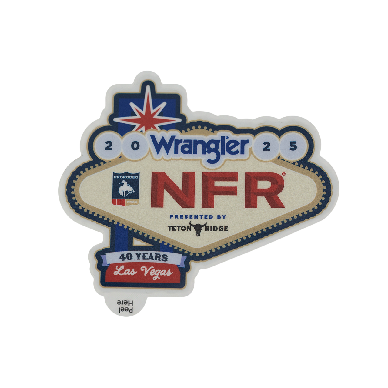2025 NFR Event Logo Decal – Official NFR Merchandise