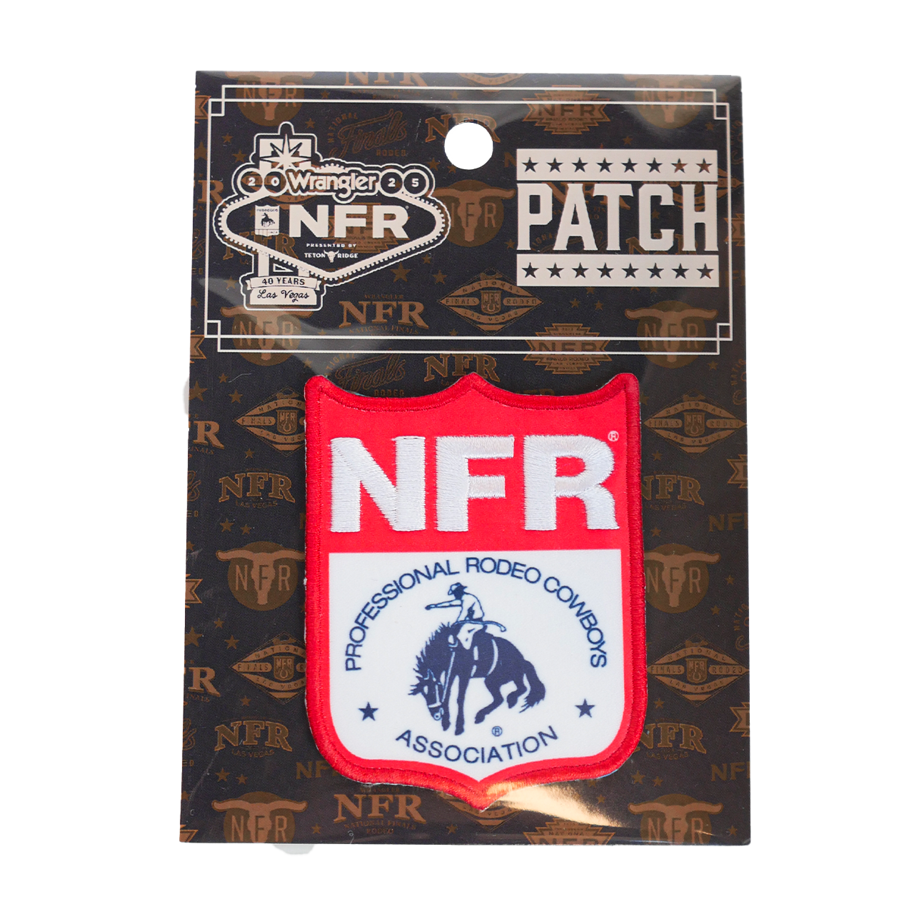 2025 NFR Shield Logo Patch – Official NFR Merchandise