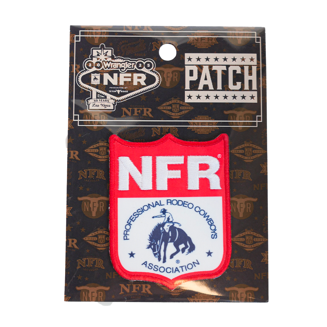 2025 NFR Shield Logo Patch – Official NFR Merchandise